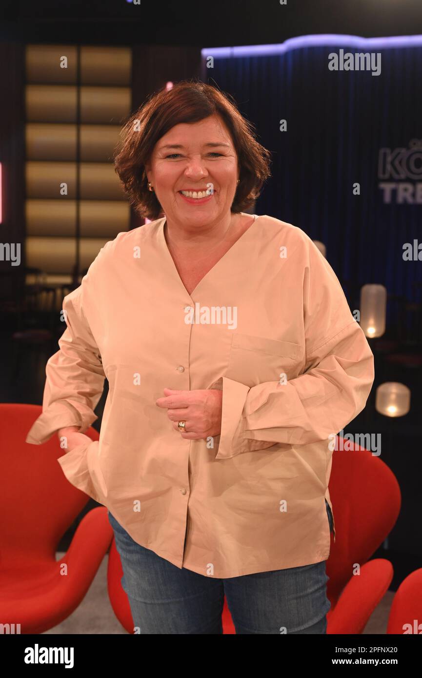 Köln, Deutschland. 17. März 2023. Moderatorin Vera Int-Veen als Gast ...