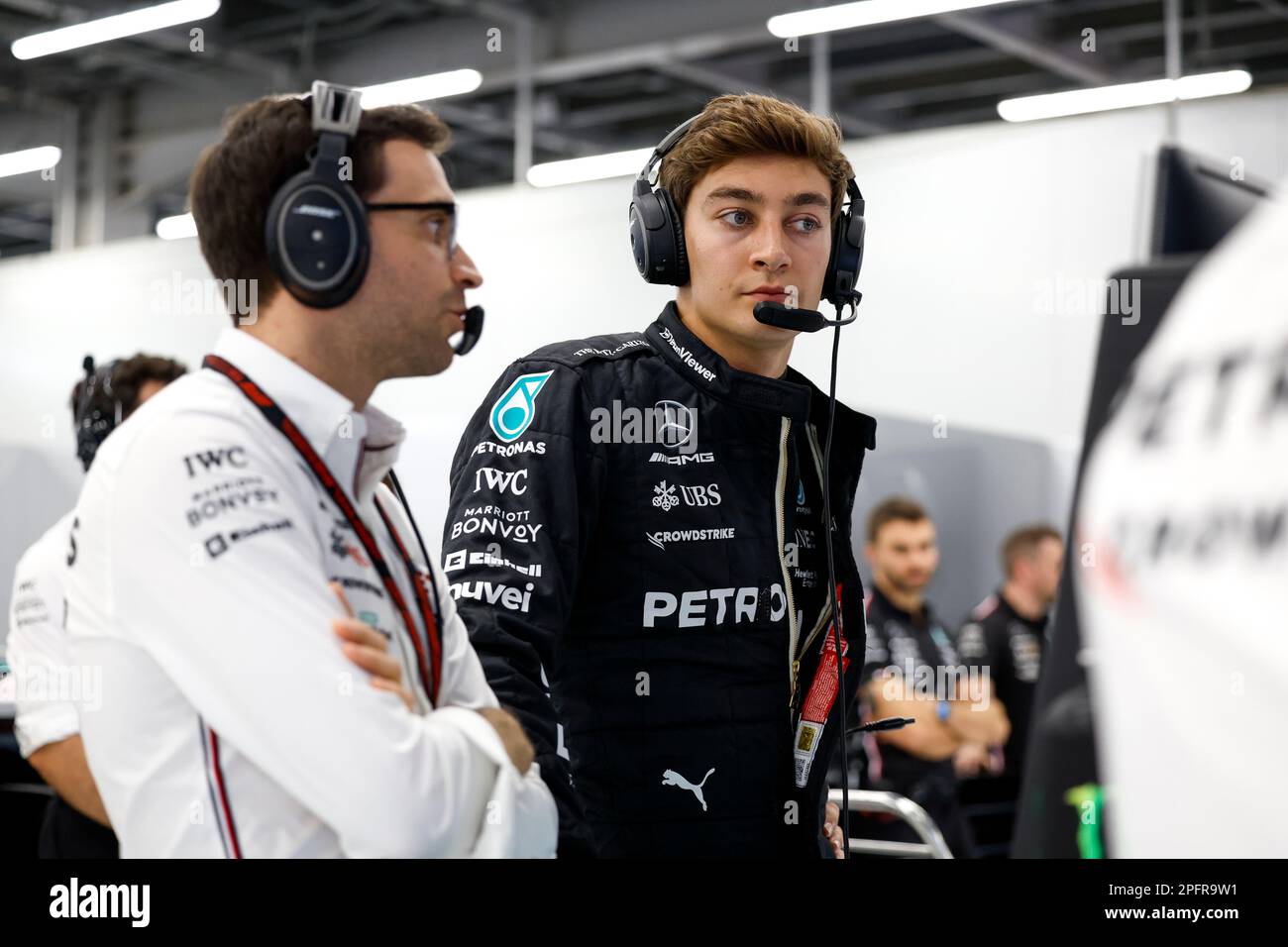 Jeddah, Saudi-Arabien. 18. März 2023. #63 George Russell (GBR, Mercedes ...