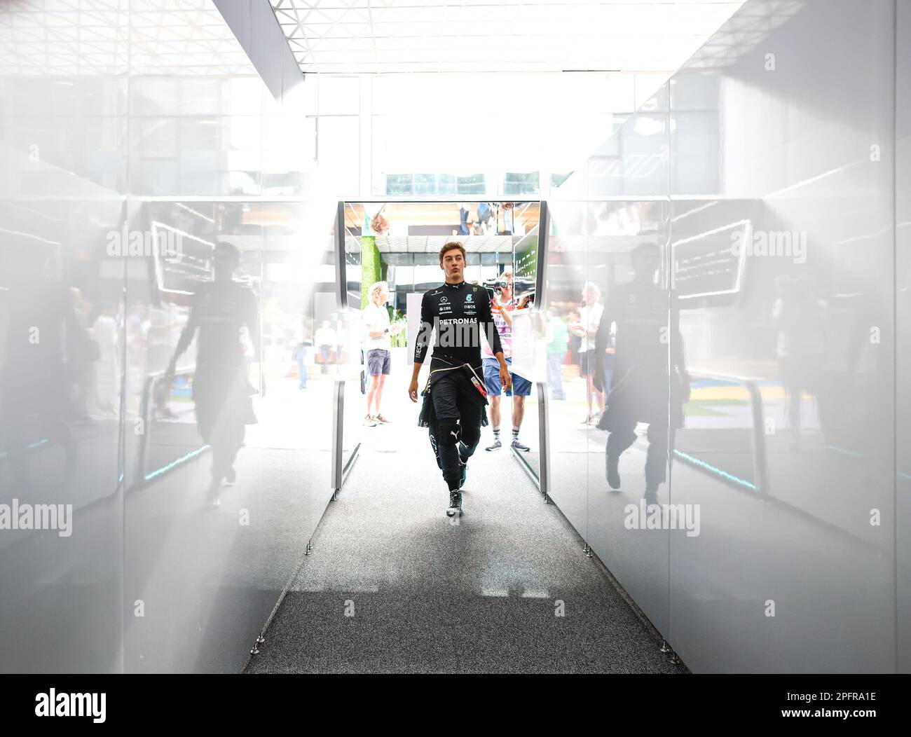 Jeddah, Saudi-Arabien. 18. März 2023. #63 George Russell (GBR, Mercedes ...
