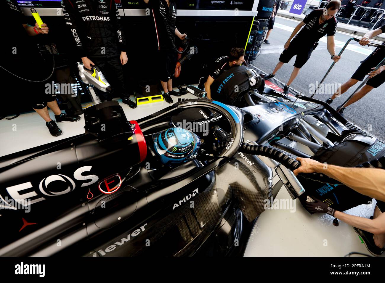 Jeddah, Saudi-Arabien. 18. März 2023. #63 George Russell (GBR, Mercedes ...