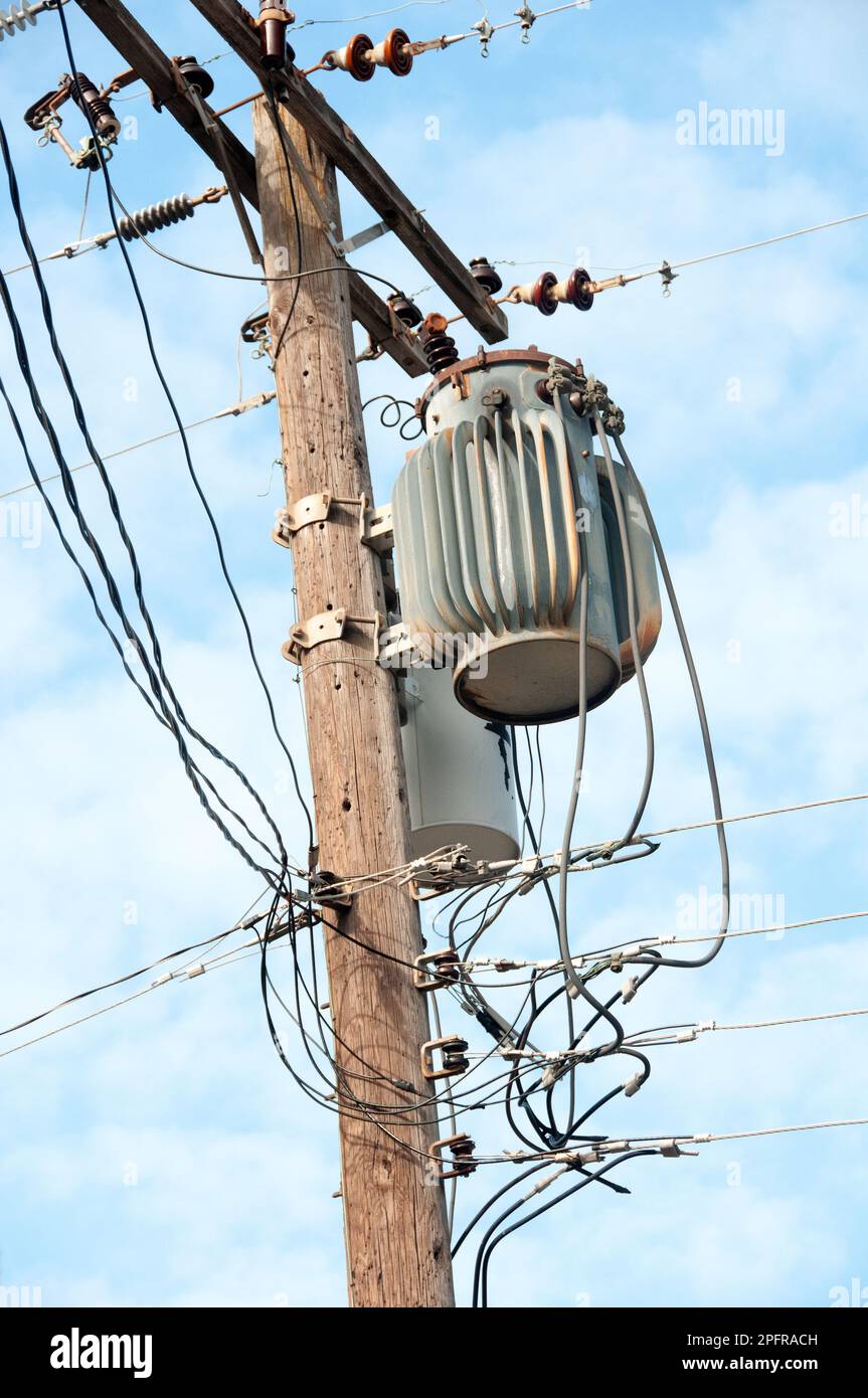 Elektrische elektrische transformator transformatoren -Fotos und ...