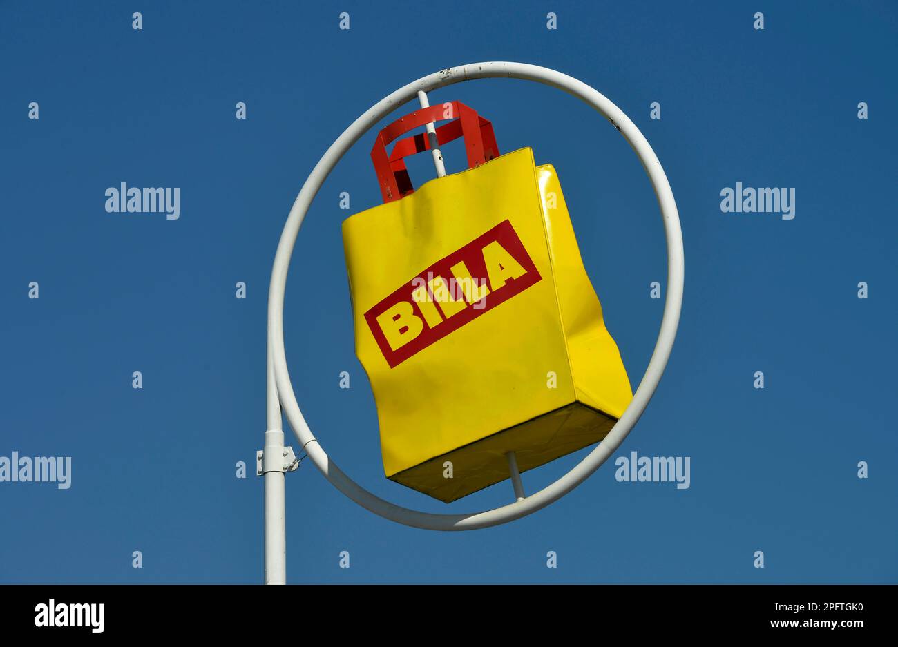 The logo of billa -Fotos und -Bildmaterial in hoher Auflösung – Alamy