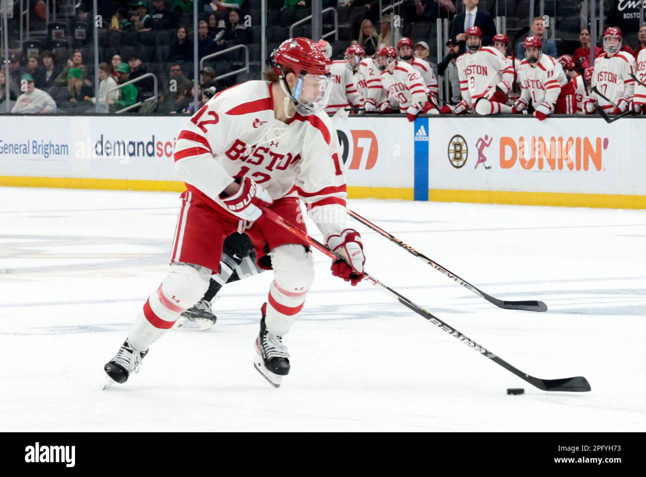 BOSTON, MA - MARCH 17: Boston University Terriers forward Jamie ...