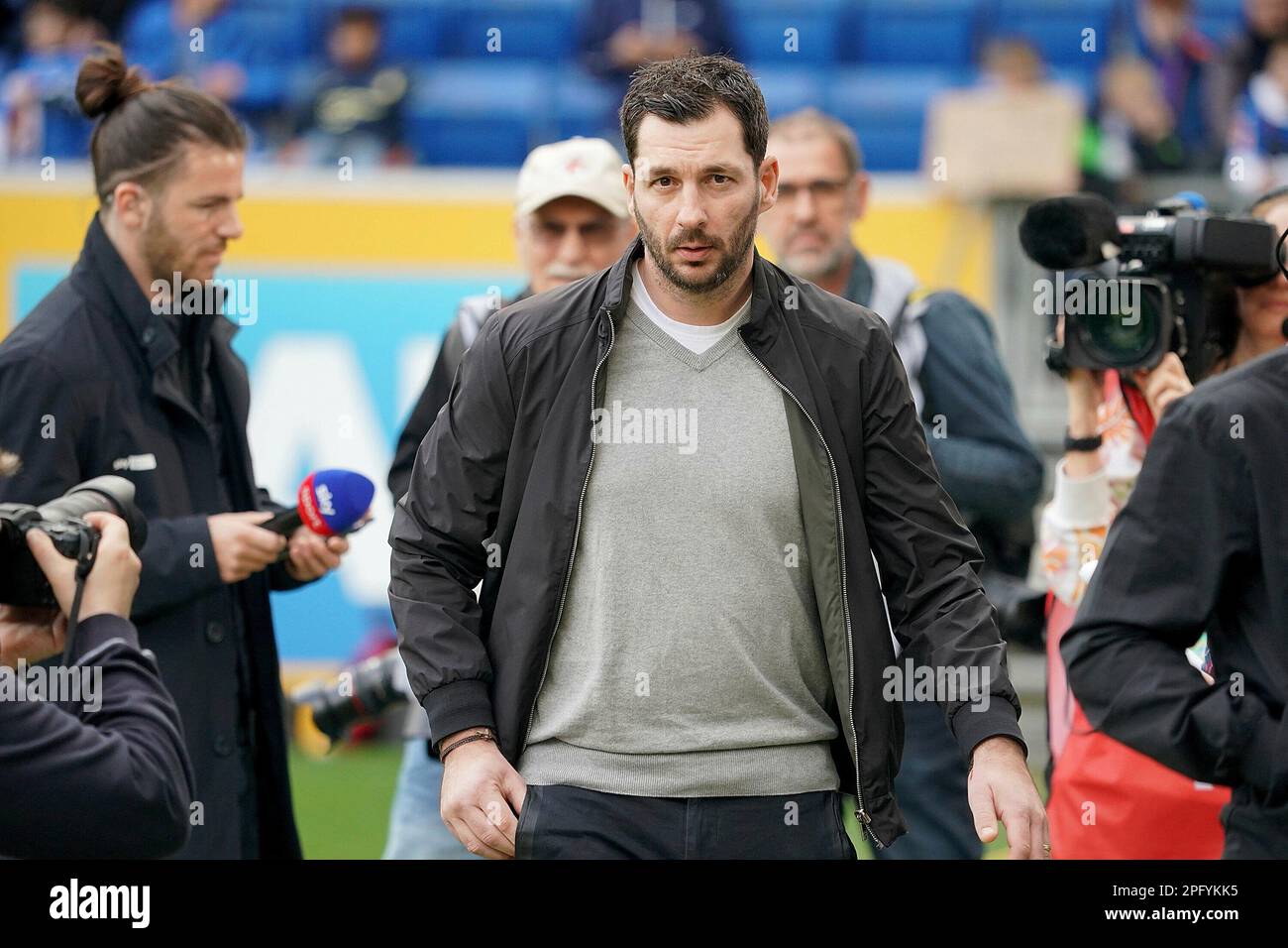 18. März 2023, PreZero-Arena, Sinsheim, GER, 1.FBL, TSG 1899 Hoffenheim ... 18. März 2023, PreZero-Arena, Sinsheim, GER, 1.FBL, TSG 1899 Hoffenheim ...