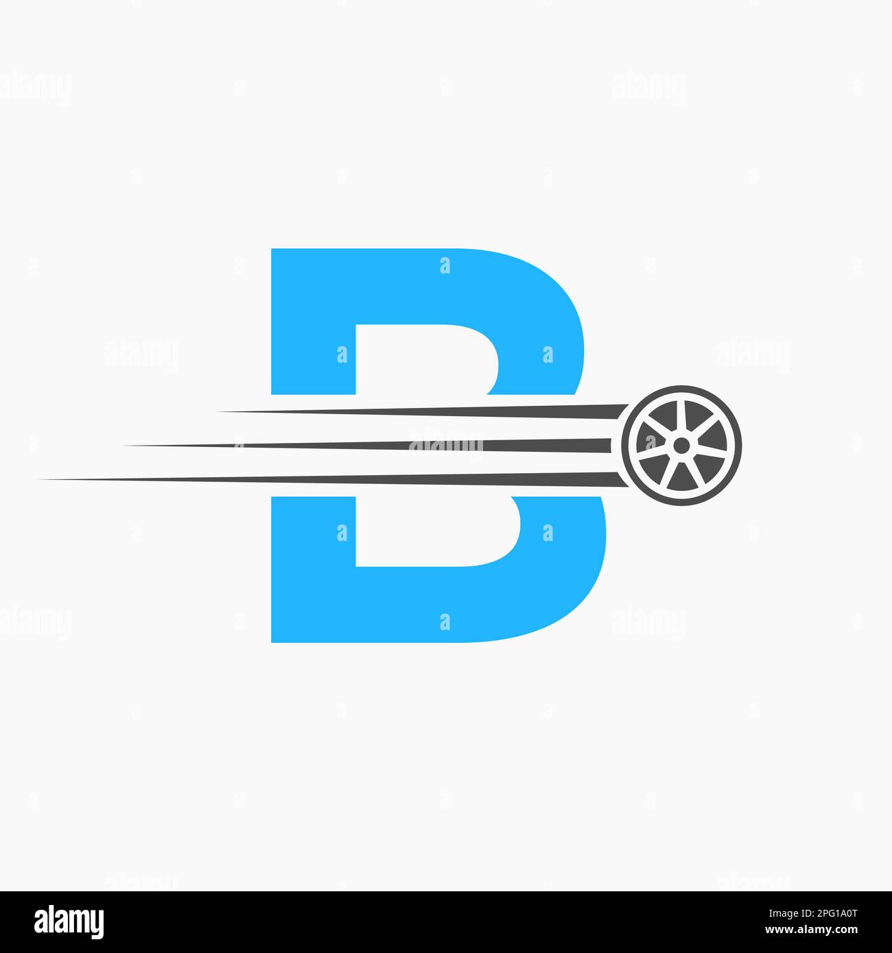 Logotipo de la letra b camion -Fotos und -Bildmaterial in hoher ...