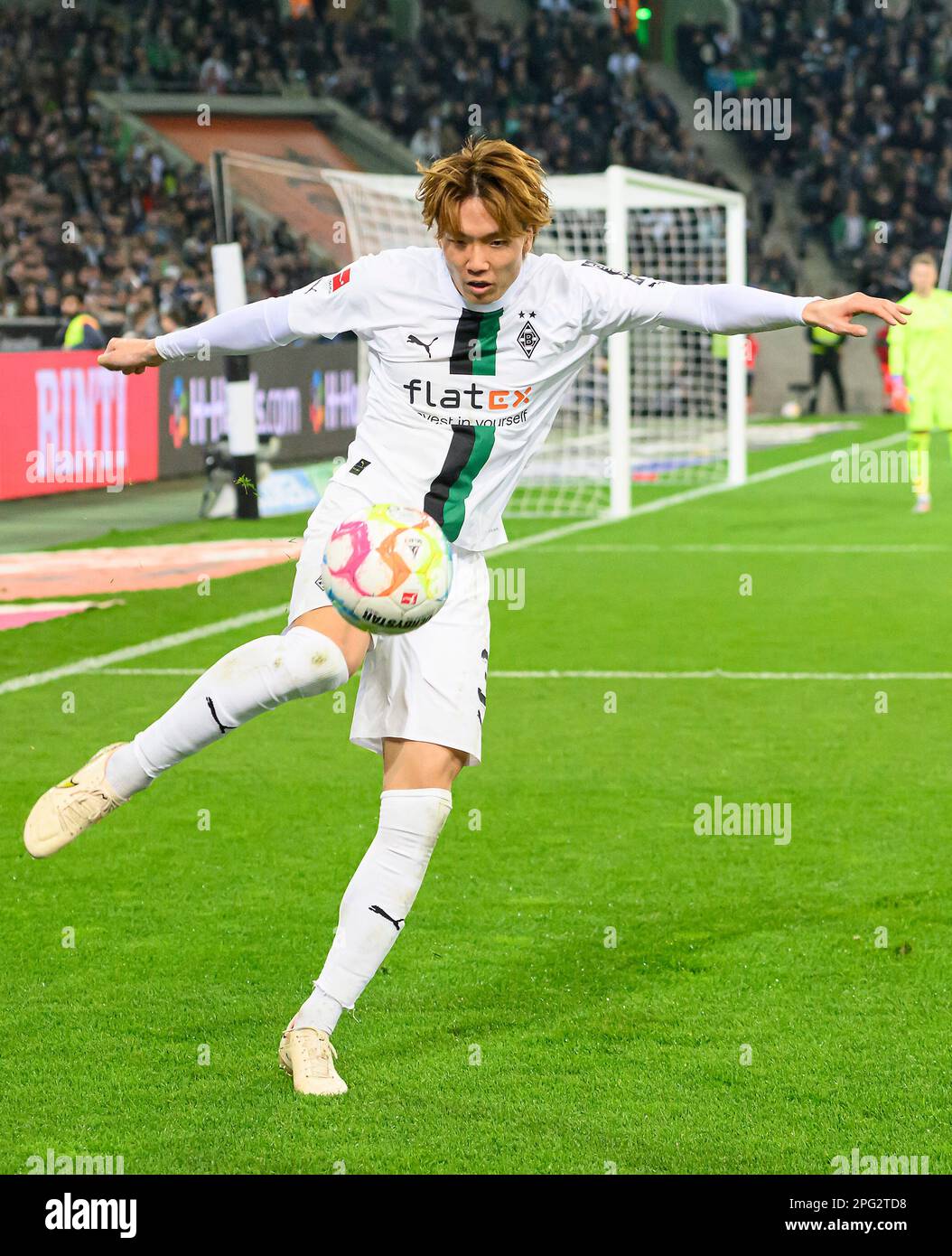 Ko ITAKURA (MG) Action, Fußball 1. Bundesliga, 25. Spieltag, Borussia ...