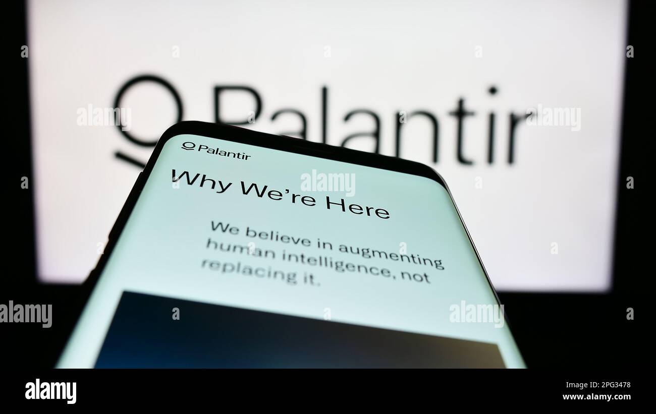 Palantir technologies -Fotos und -Bildmaterial in hoher Auflösung – Alamy