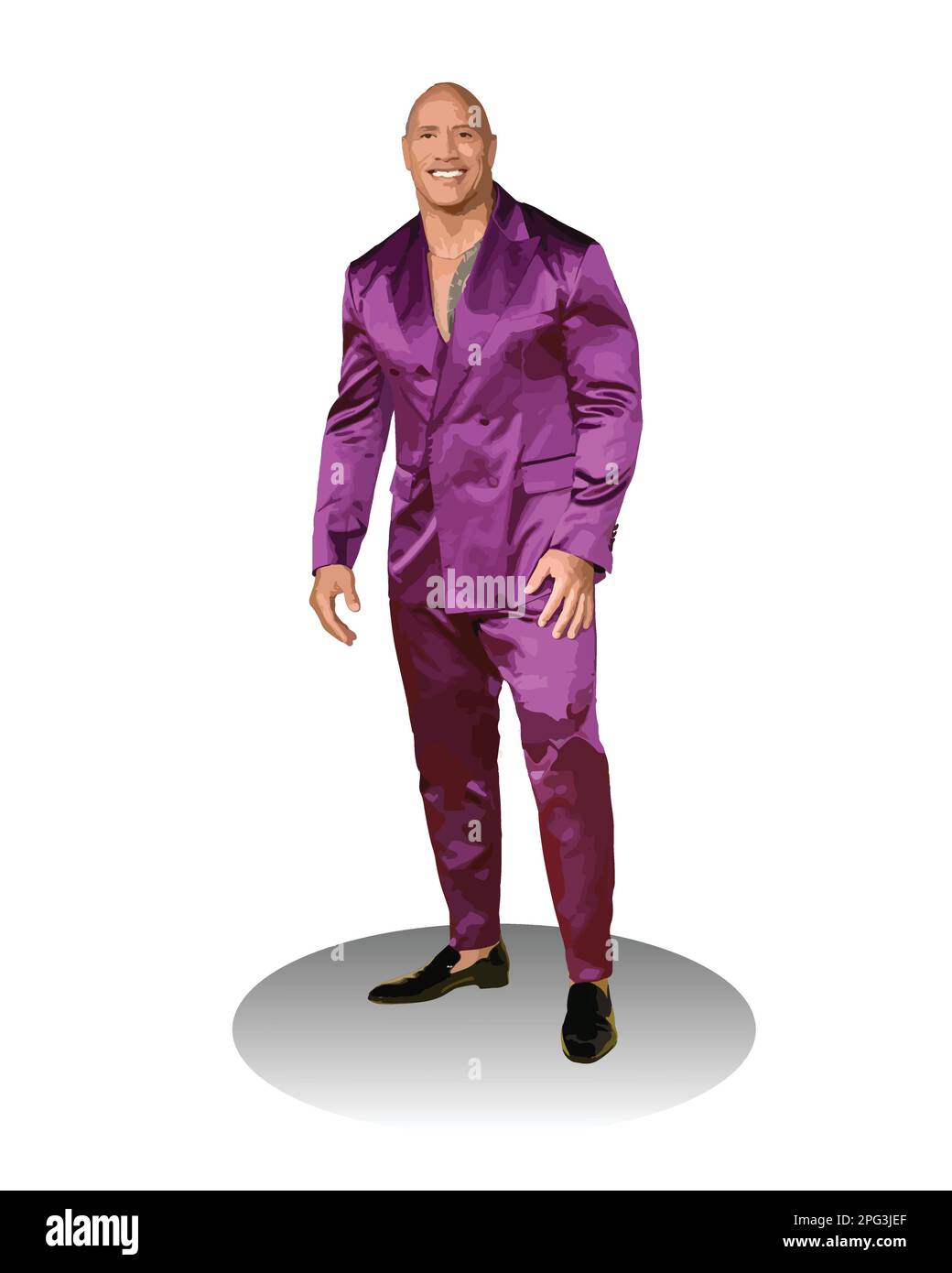 Dwayne johnson the rock Stock-Vektorgrafiken kaufen - Alamy