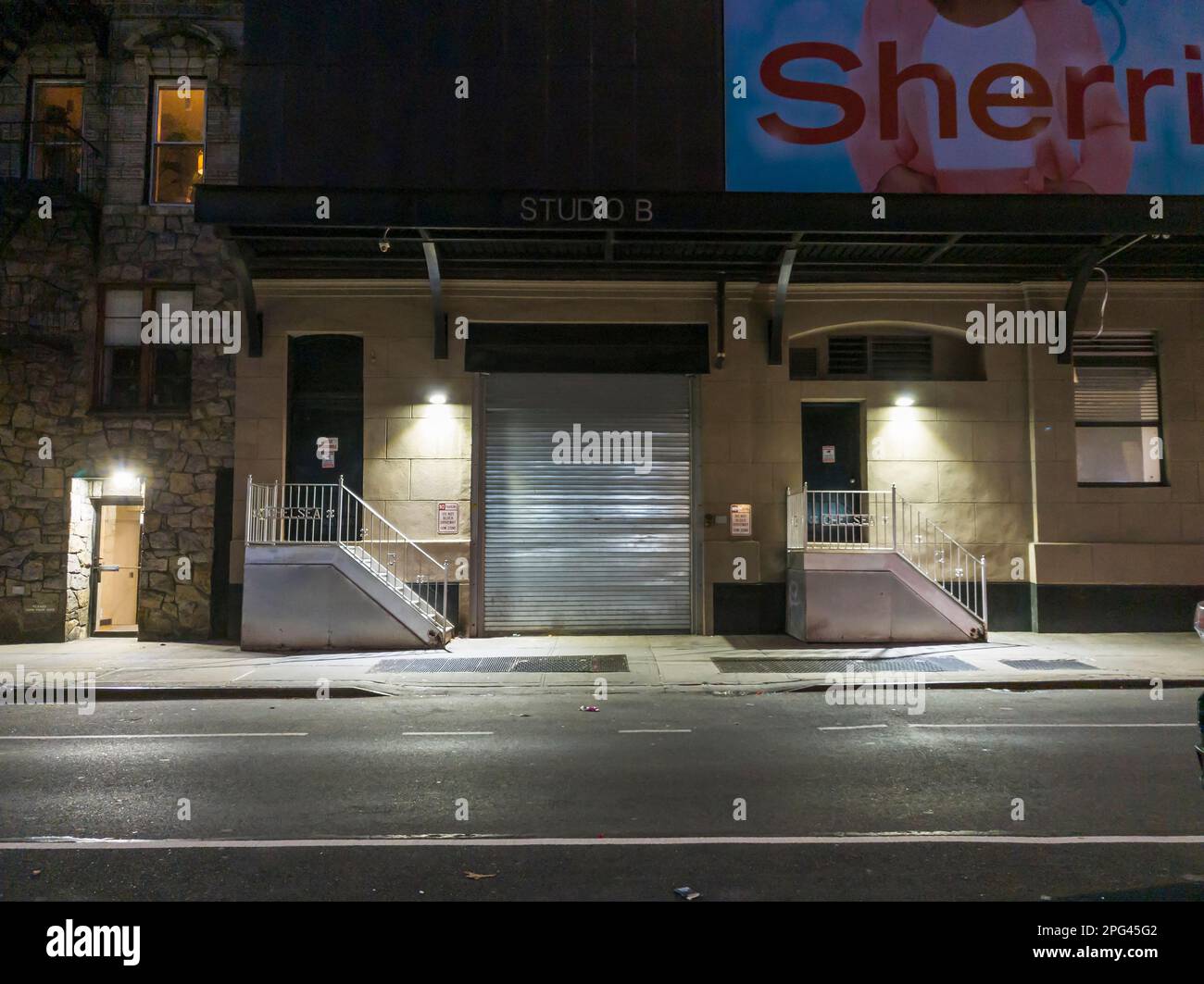 Chelsea Television Studios in New York am Mittwochabend, 15. März 2023 ...