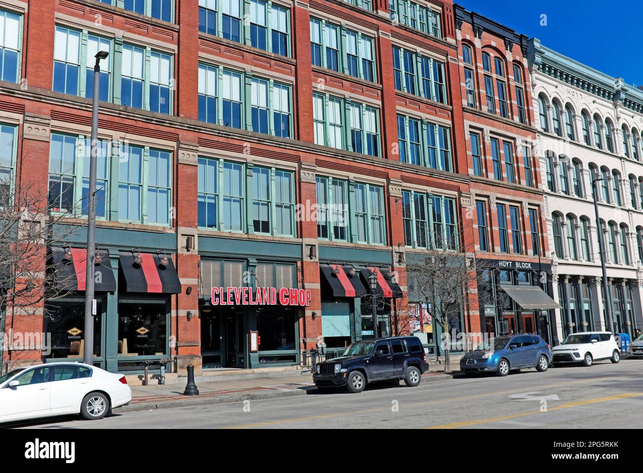 Cleveland warehouse district st clair -Fotos und -Bildmaterial in hoher ...