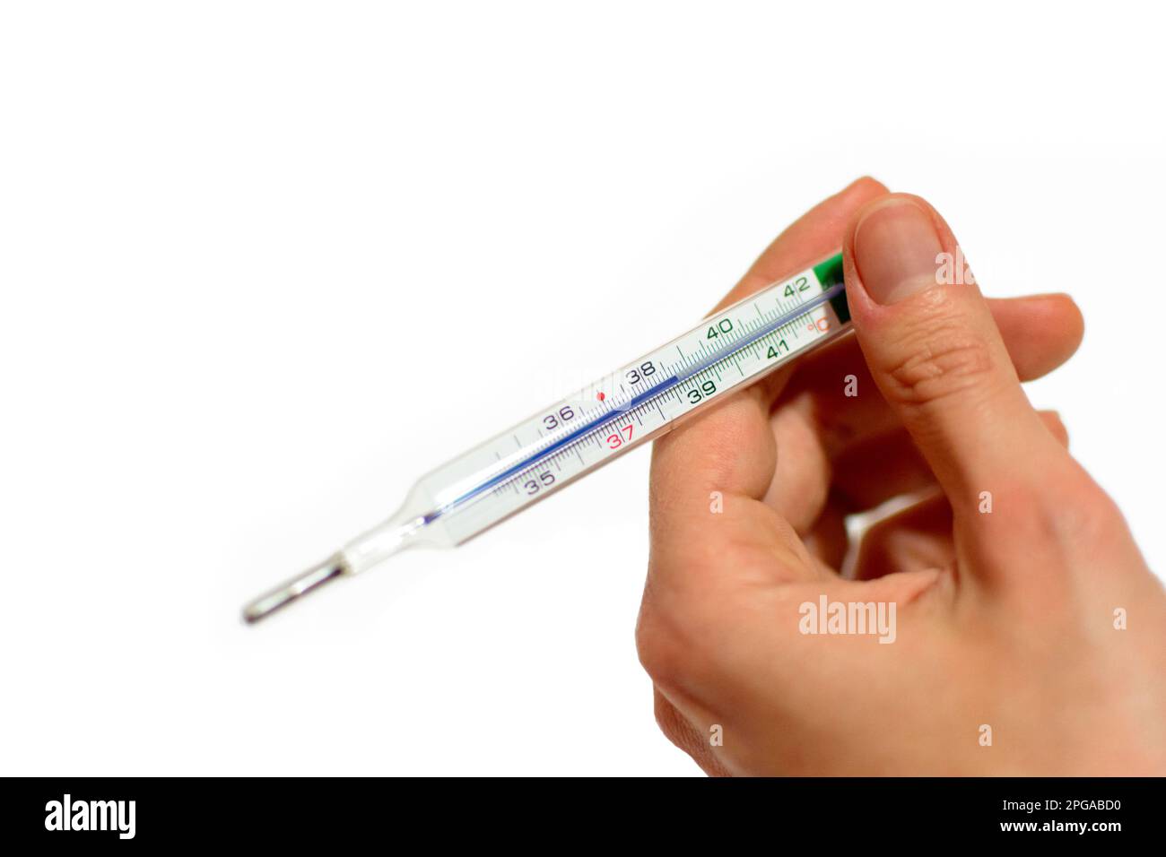 Thermometer fieber messen -Fotos und -Bildmaterial in hoher Auflösung ...