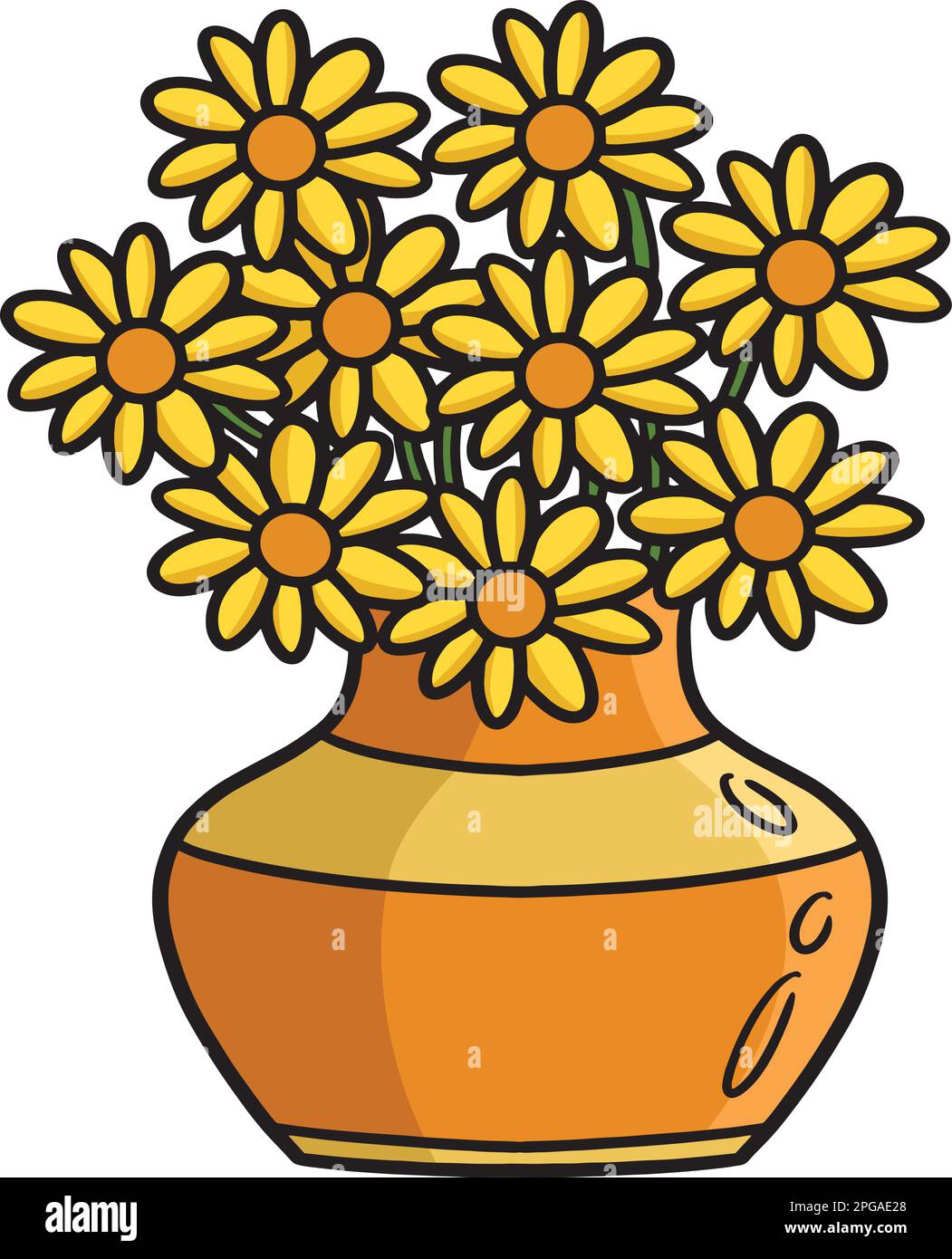 Blumenvase clipart Stock-Vektorgrafiken kaufen - Alamy