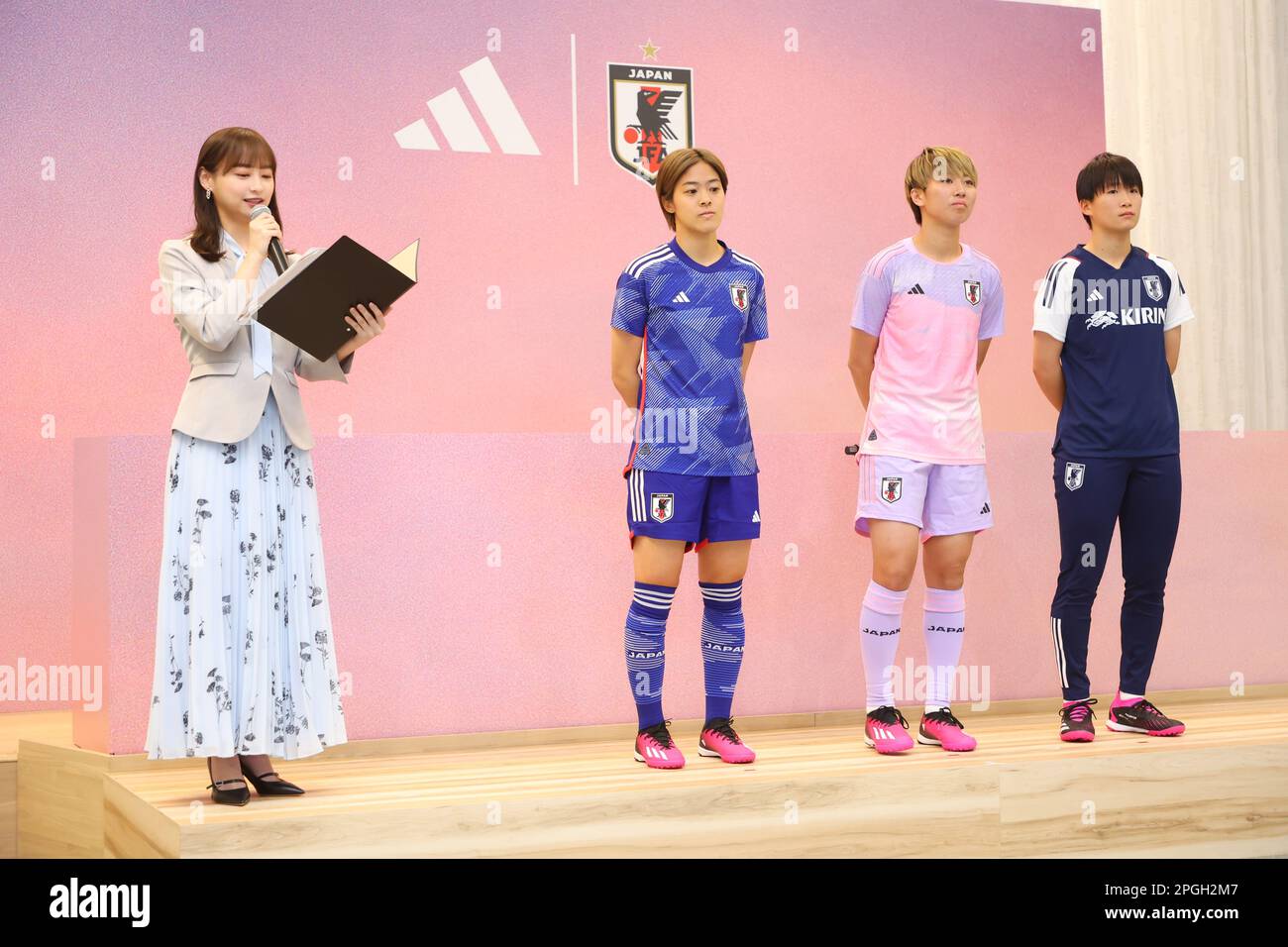 Tokio, Japan. 23. März 2023. (L bis R) Yuka Kageyama, Rikako Kobayashi ...
