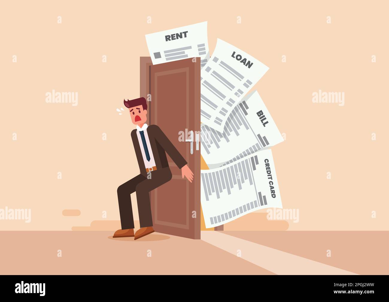 Causing trouble Stock-Vektorgrafiken kaufen - Alamy