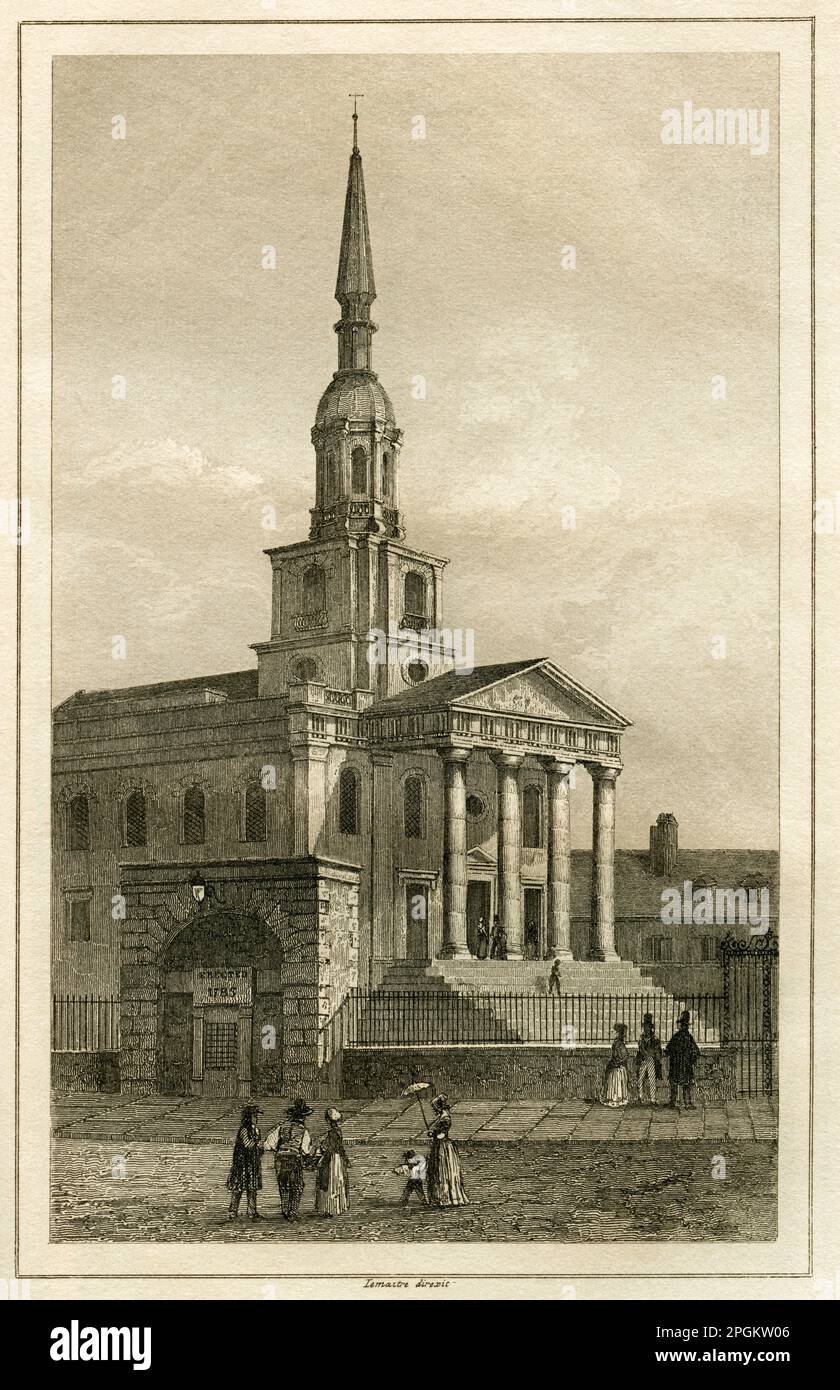 Europa, Großbritannien, England, London, Kirche St. Leonard's ...