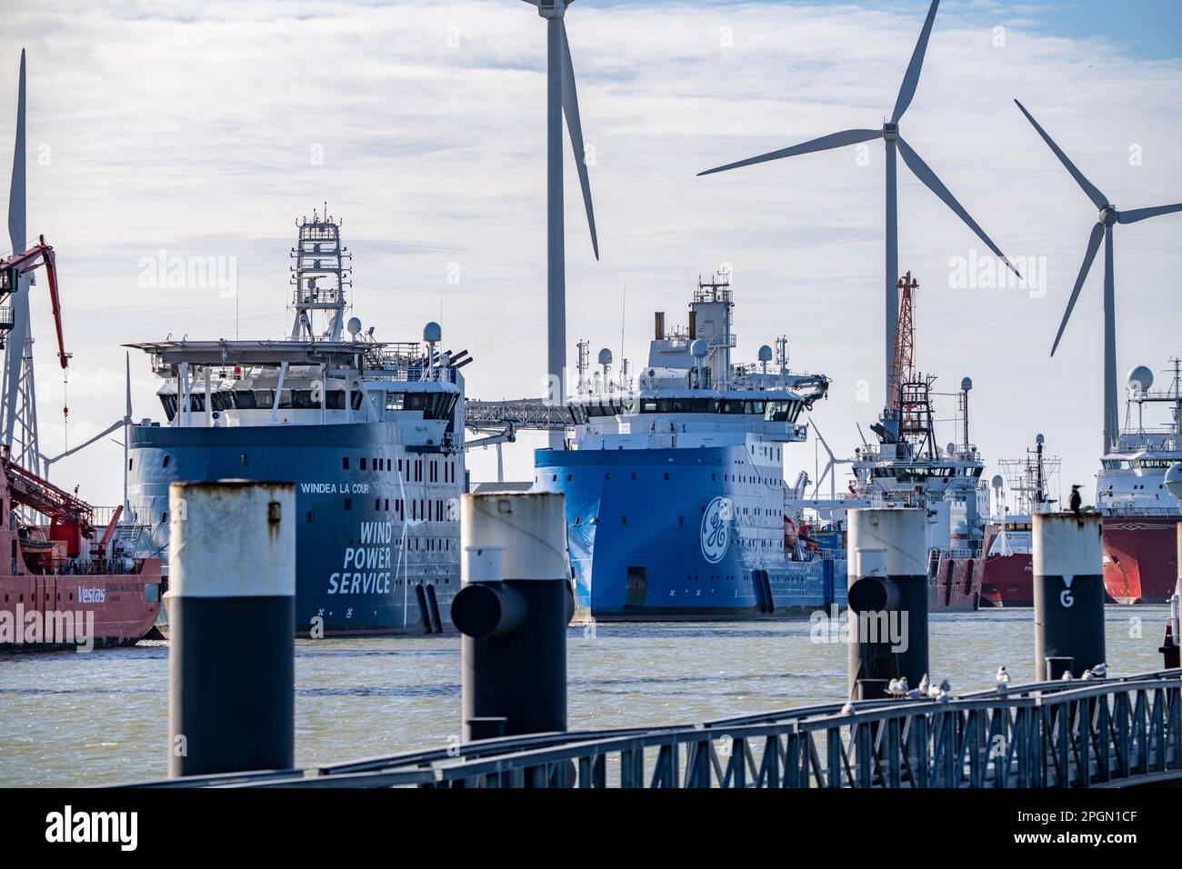 Windparks in der nordsee -Fotos und -Bildmaterial in hoher Auflösung – Alamy