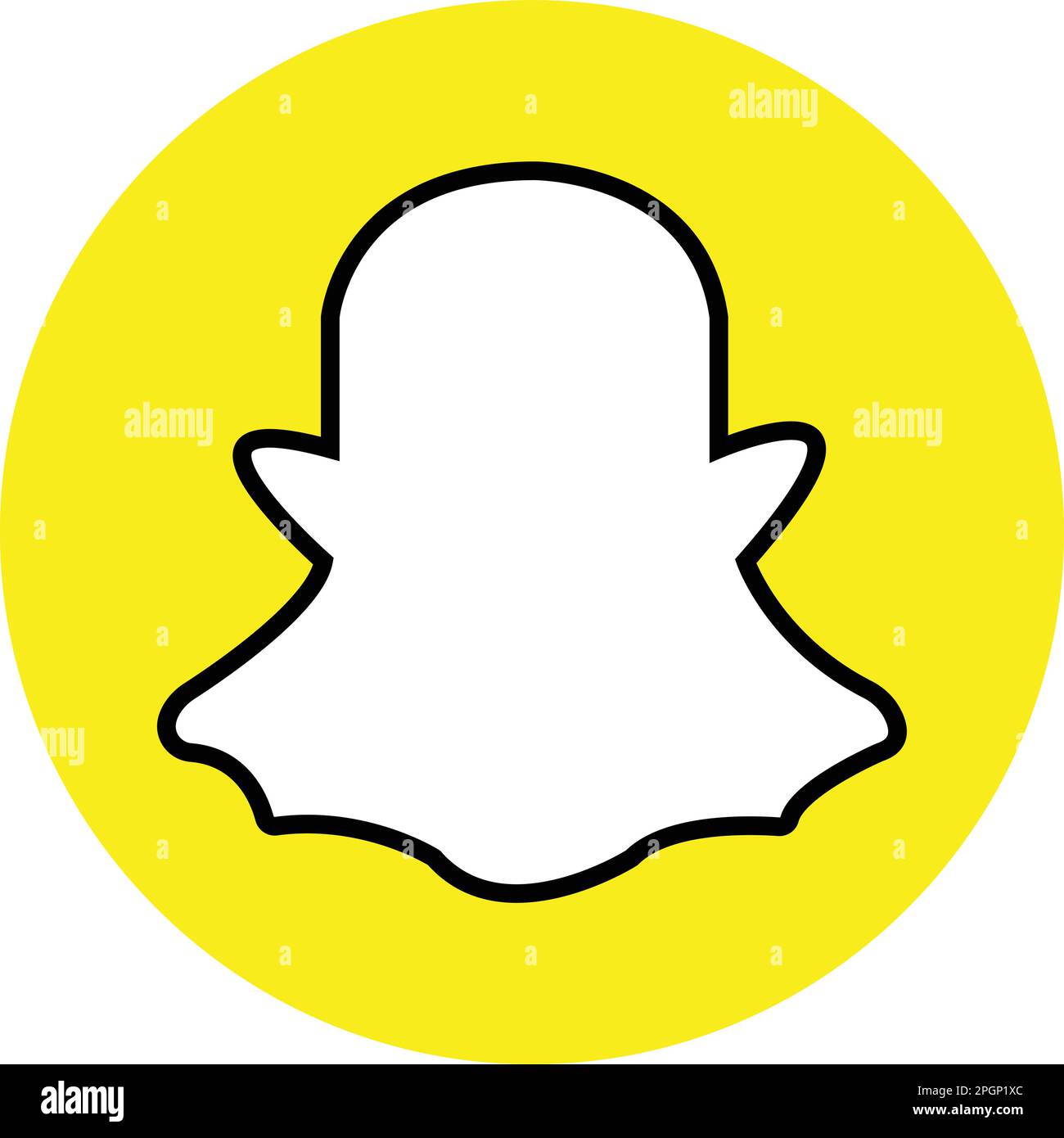 Snapchat logo Stock-Vektorgrafiken kaufen - Alamy