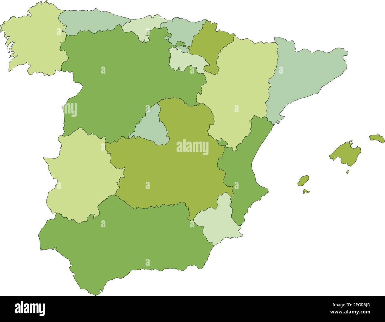 Andalusien map -Fotos und -Bildmaterial in hoher Auflösung – Alamy