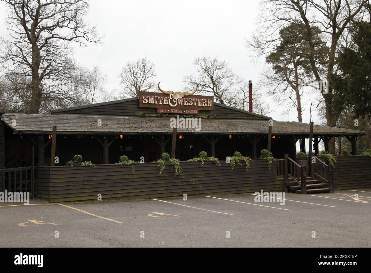 Smith & Western American Restaurant an der Zig Zag Road in National ...