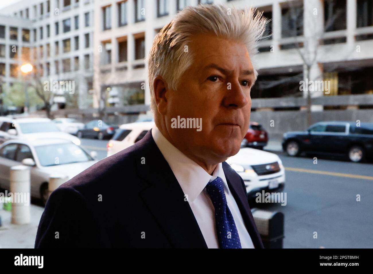 Evan Corcoran, ein Anwalt des ehemaligen Präsidenten Donald Trump ...