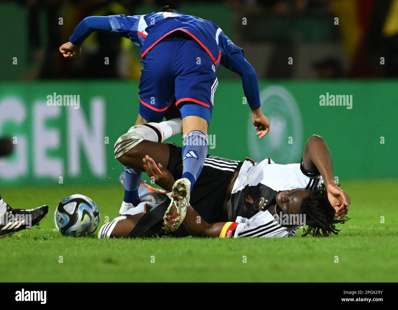 24. März 2023, Hessen, Frankfurt/Main: Fußball, U21 Männer ...