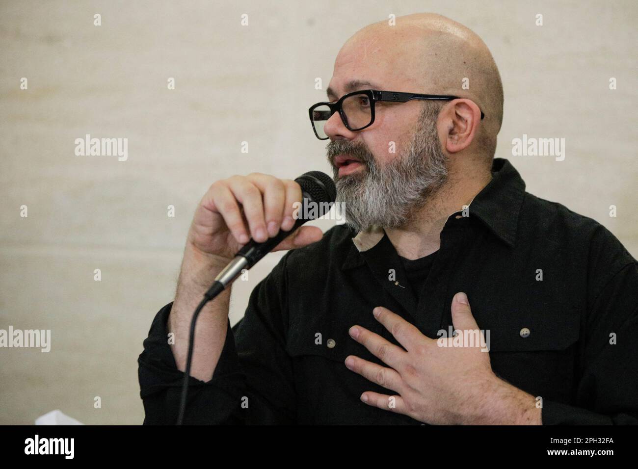 Xavier Lopez Miranda, Sohn des Schauspielers Javier Lopez, bekannt als ...