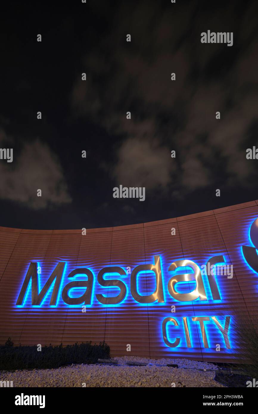 Masdar logo -Fotos und -Bildmaterial in hoher Auflösung – Alamy