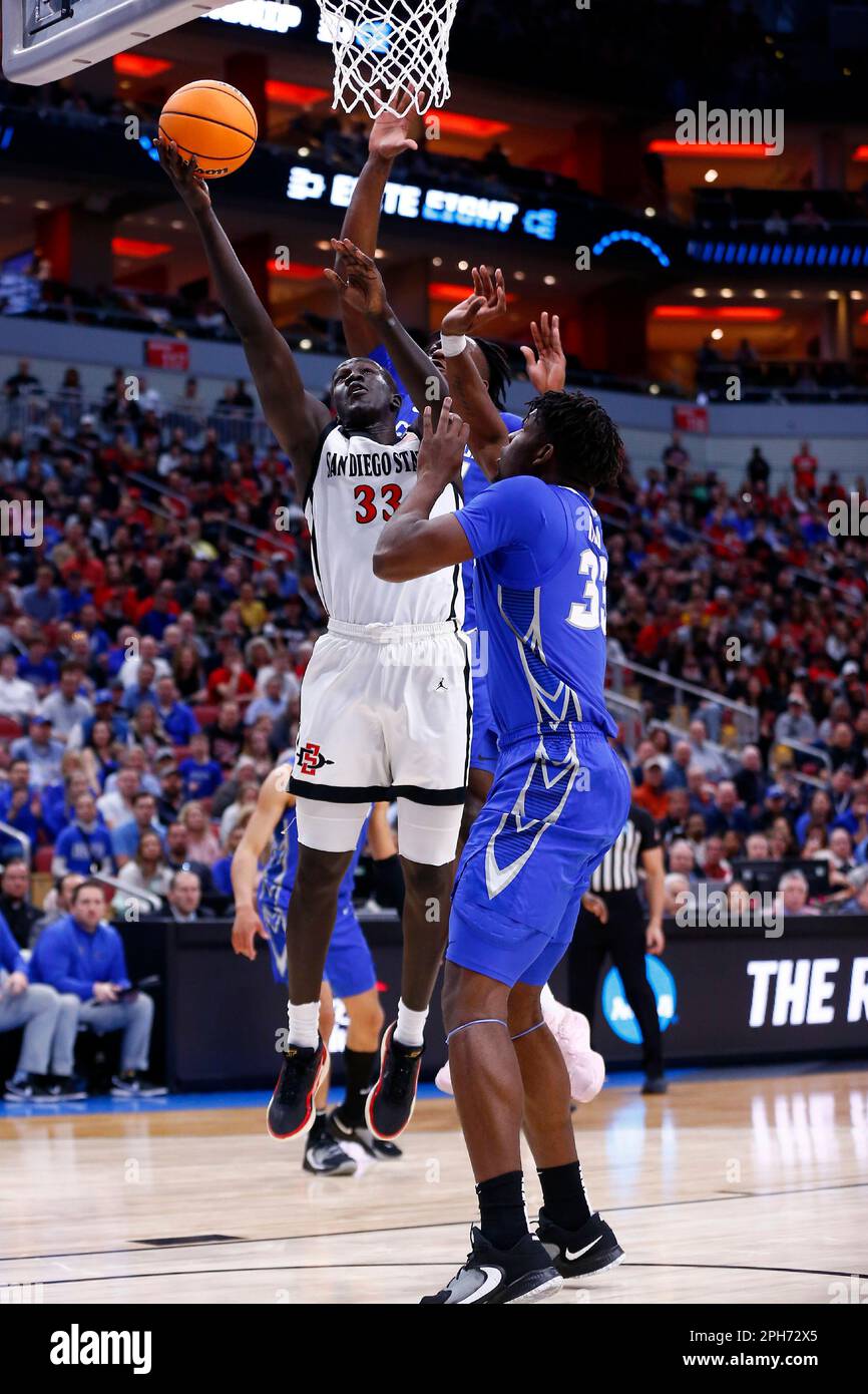LOUISVILLE, KY - MARCH 26: San Diego State Aztecs forward Aguek Arop ...