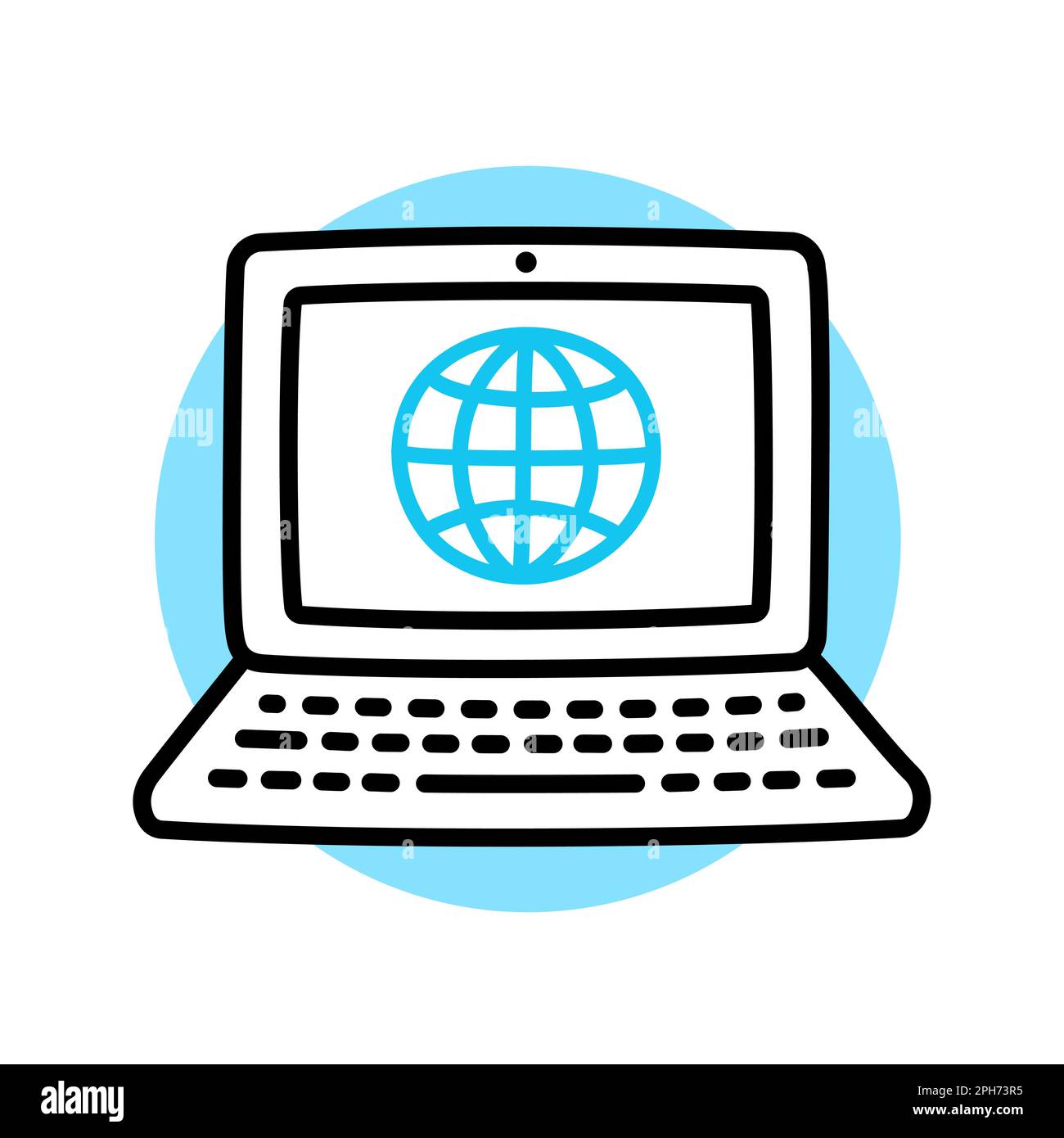 Laptop symbol -Fotos und -Bildmaterial in hoher Auflösung – Alamy