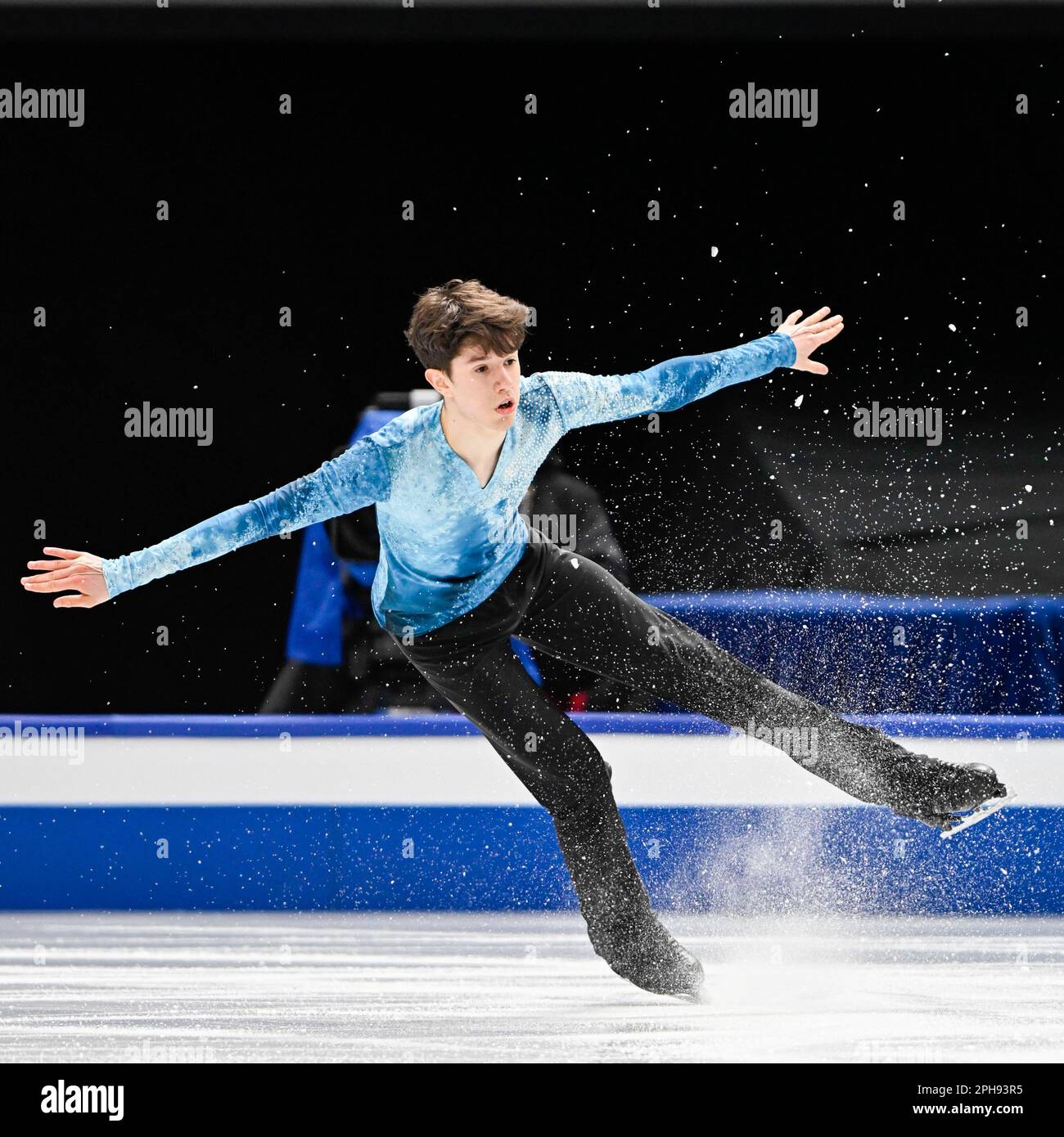 SAITAMA, JAPAN - MÄRZ 25: Adam Hagara aus der Slowakei tritt am 25. März 2023 in Saitama, Japan ...