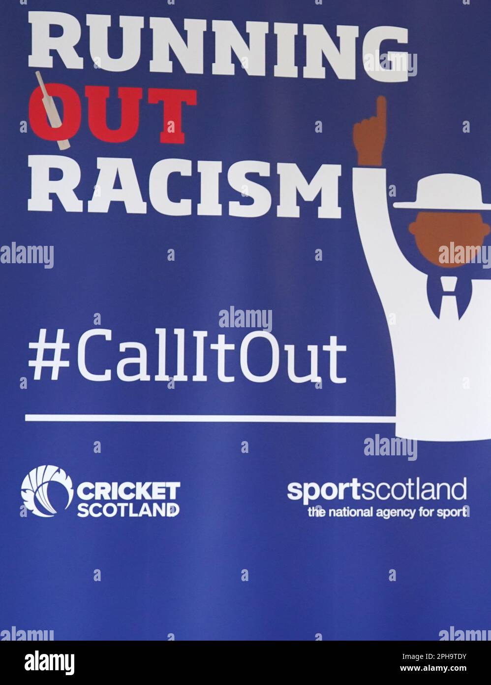 Aktenfoto von 25-07-2022 von Cricket Scotland, das rassistisches ...