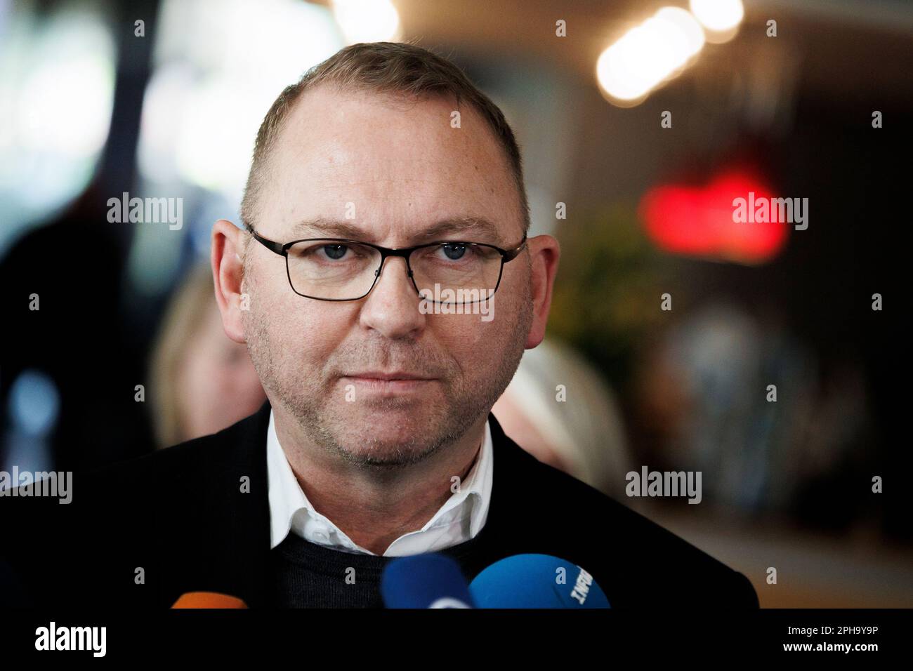 Potsdam, Deutschland. 27. März 2023. Frank Wernecke, Vorsitzender der ...