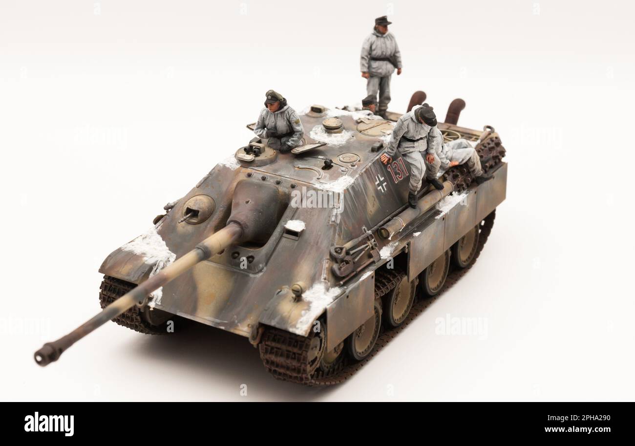 Deutsche Sd. Kfz 173 Jagdpanther, deutscher Panzerzerstörer aus dem ...