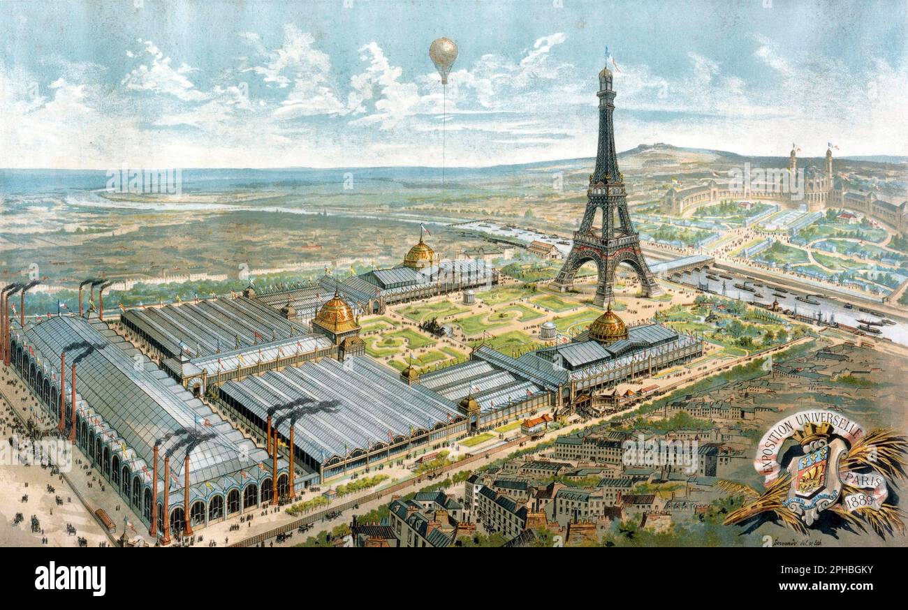 Weltausstellung paris 1889 -Fotos und -Bildmaterial in hoher Auflösung – Alamy