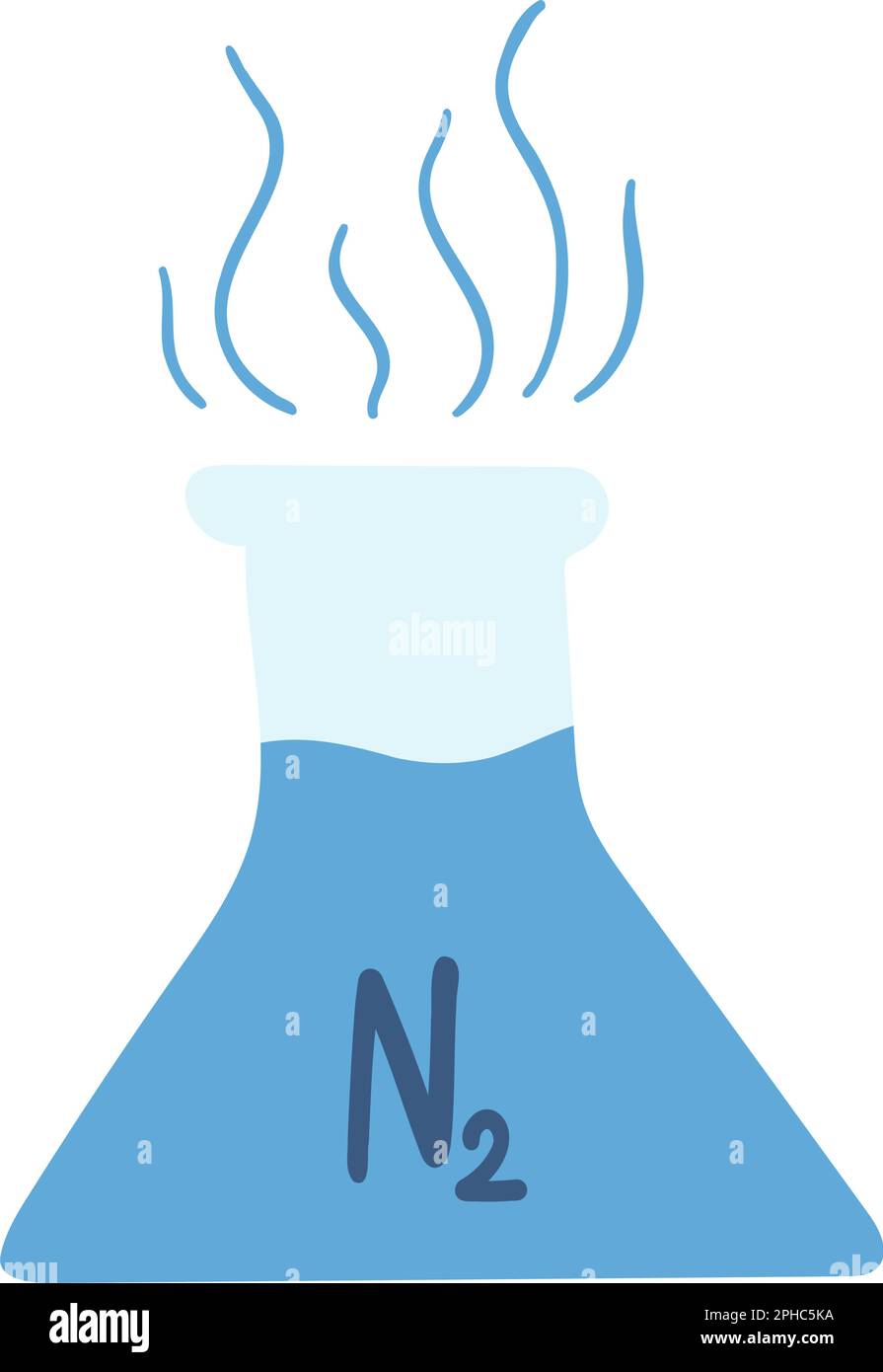 Stickstoff einfrieren Stock-Vektorgrafiken kaufen - Alamy
