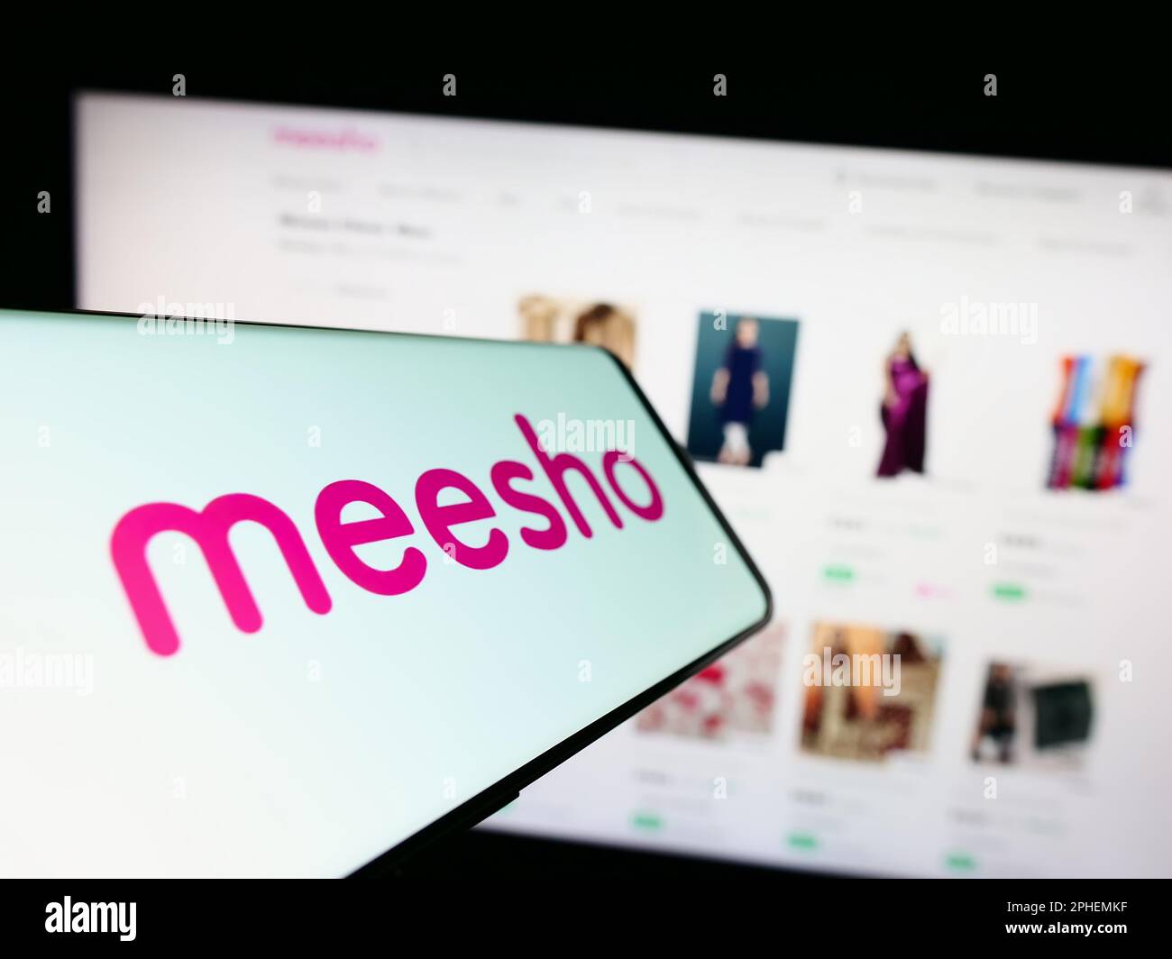 Meesho logo -Fotos und -Bildmaterial in hoher Auflösung – Alamy