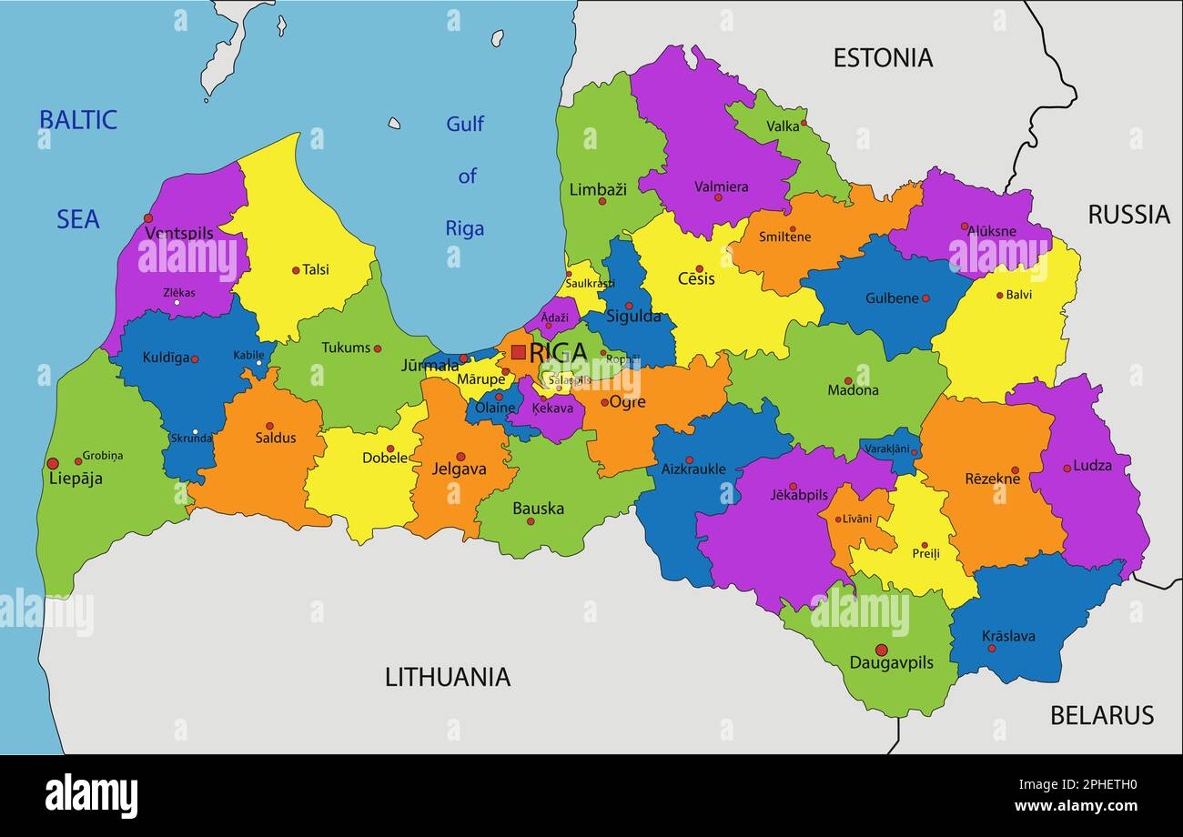 Mapa político de europa del este -Fotos und -Bildmaterial in hoher Auflösung – Alamy