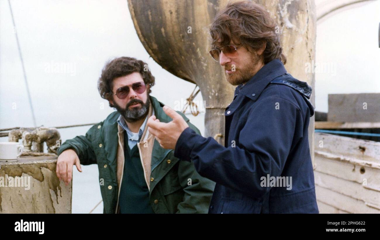 STEVEN SPIELBERG und GEORGE LUCAS in RAIDERS OF THE LOST ARK (1981 ...