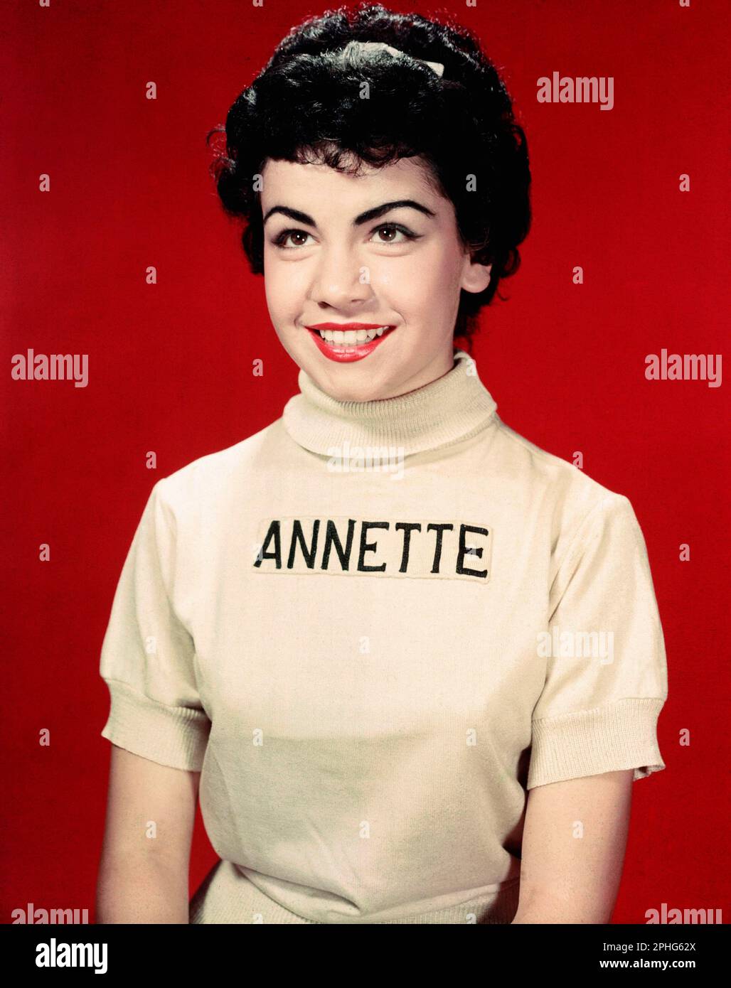 ANNETTE FUNICELLO im MICKEY MOUSE CLUB (1955), Regie: SIDNEY MILLER ...