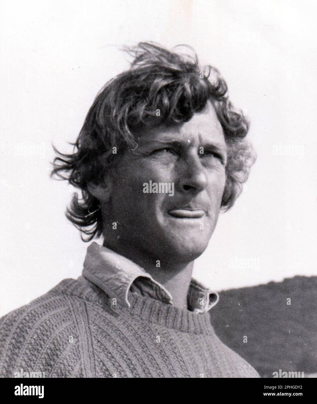 FLUGZEUGABSTURZRETTUNG AUF DER ISLE OF WIGHT, 1985. FISCHER GEOFF BLAKE ...