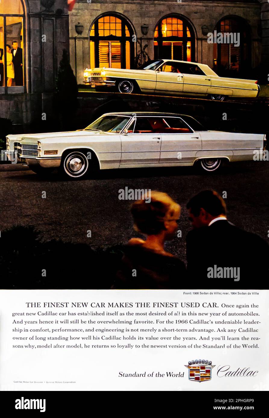Auto werbung der 1960er jahre cadillac -Fotos und -Bildmaterial in ...