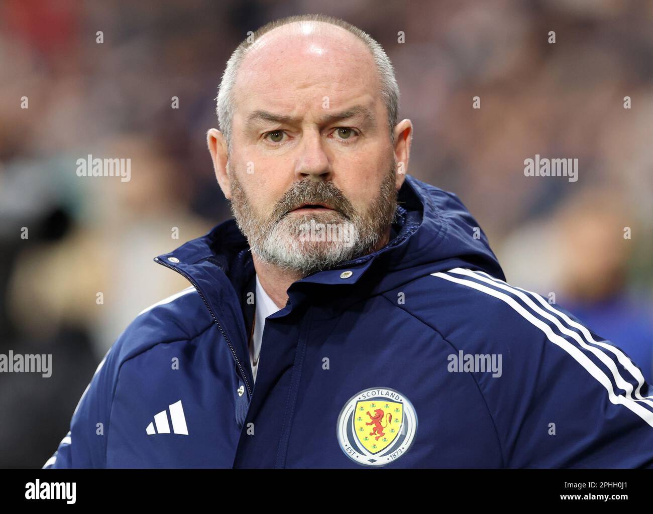 Scotland Manager Steve Clarke vor der UEFA Euro 2024 ...