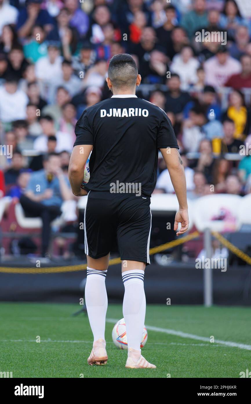 BARCELONA – MÄRZ 26: DjMariio (berühmter FIFA Youtube Streamer) in ...