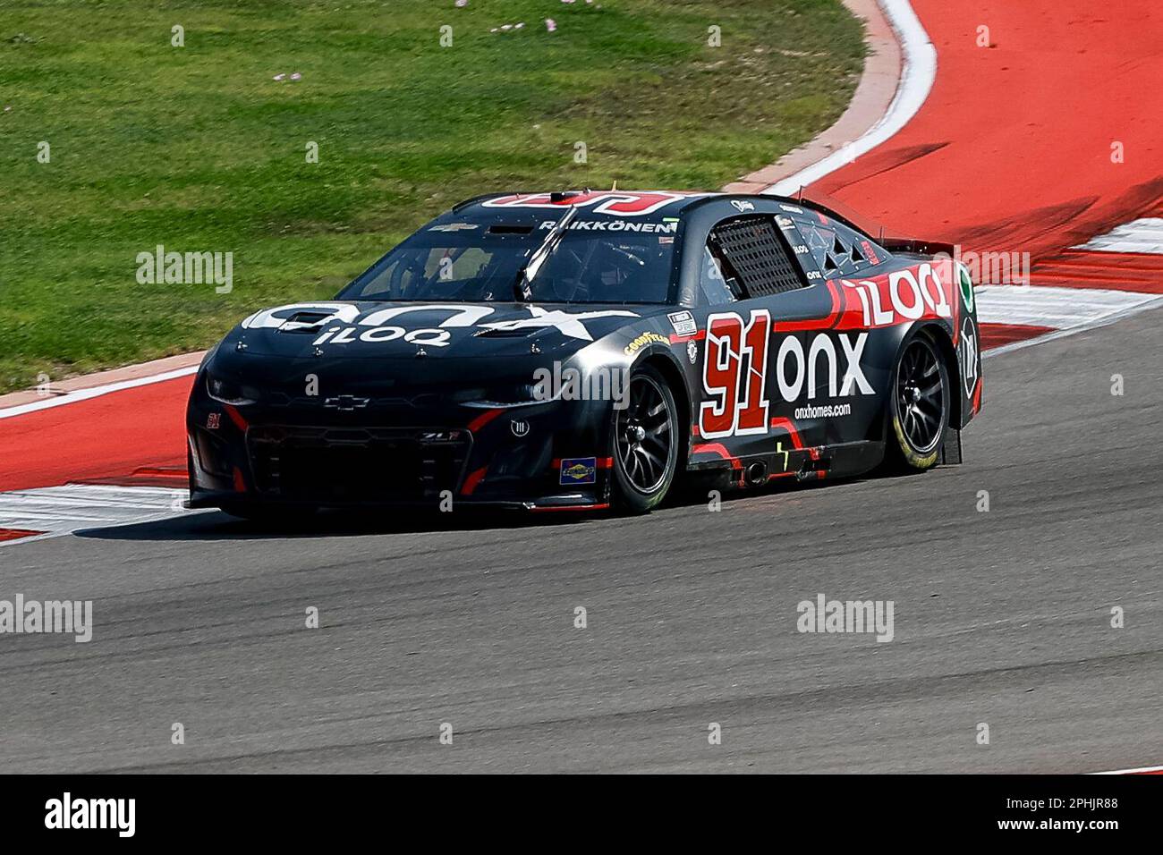 AUSTIN, TX - MARCH 26: Kimi Raikkonen (#91 Trackhouse Racing Onx Homes ...