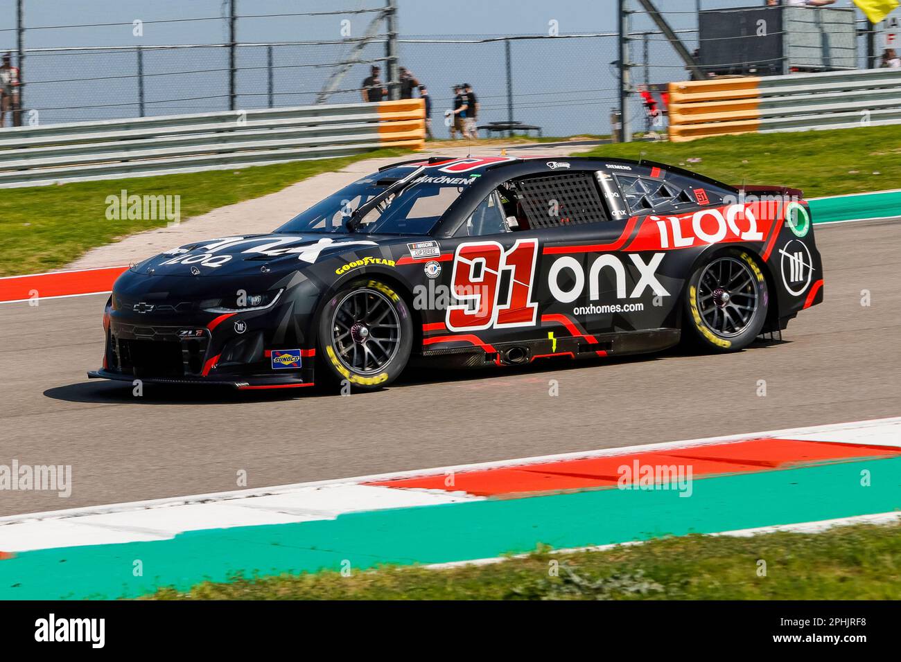 AUSTIN, TX - MARCH 26: Kimi Raikkonen (#91 Trackhouse Racing Onx Homes ...