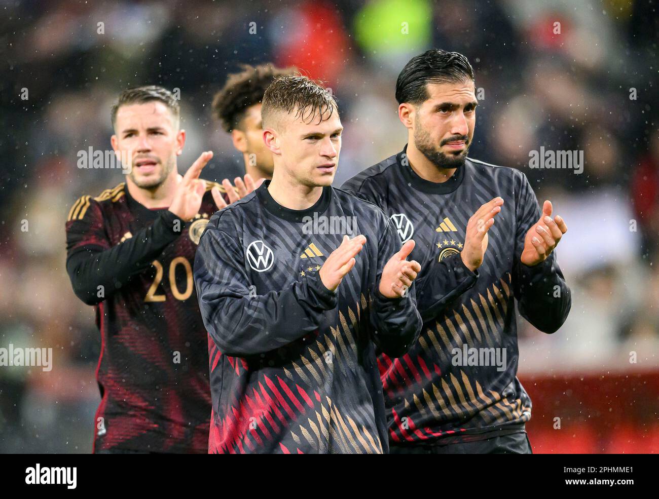 Von links nach rechts Christian GUENTER (Gunter)(GER), Joshua KIMMICH ...
