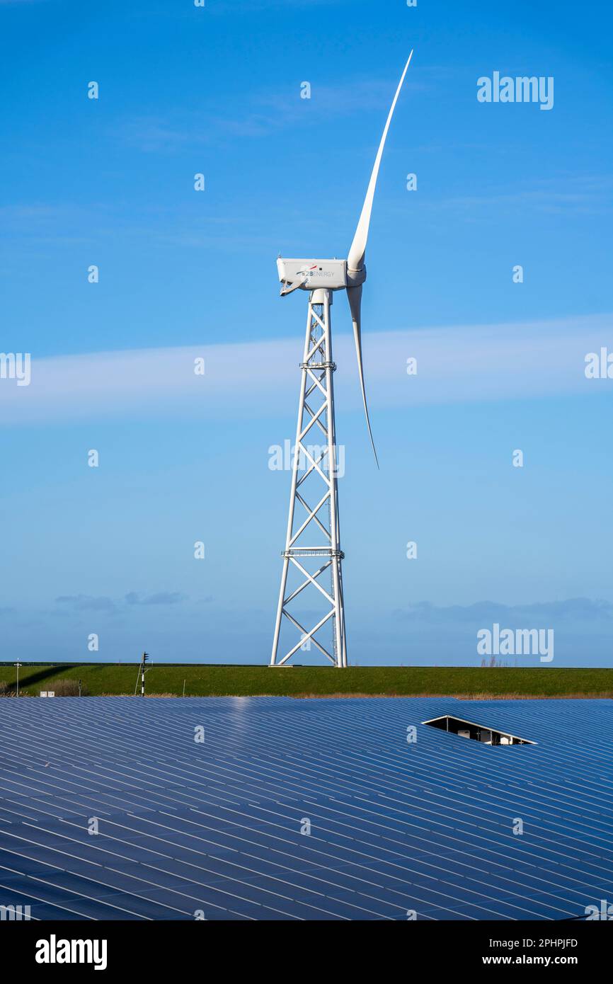 Vopak Solarpark Eemshaven, 19 Hektar Solarmodule mit einer Kapazität ...