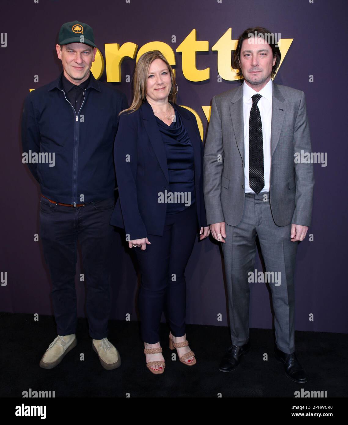 New York City, NY, 29. März 2023 Jack Turner, Christine O'Malley und ...