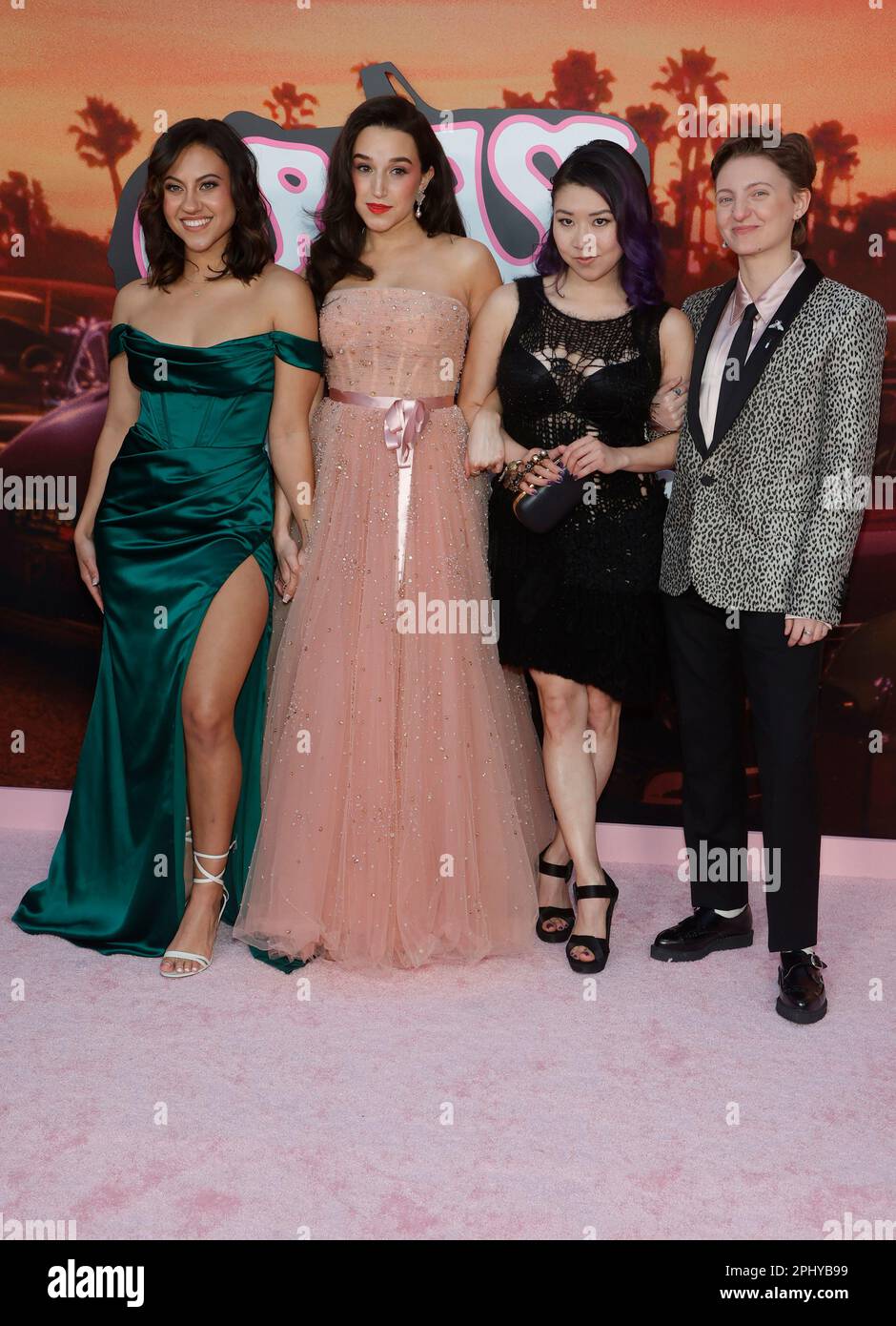 Los Angeles, Ca. 29. März 2023. Marisa Davila, Cheyenne Isabel Wells ...