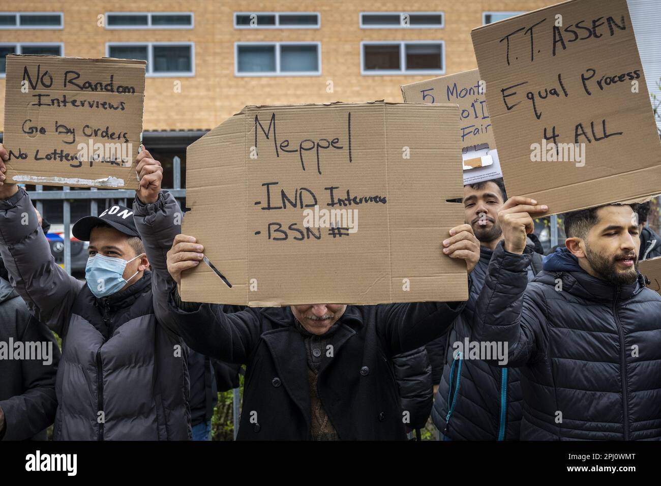 ZWOLLE - 30/03/2023, Asylsuchende aus Krisensituationsstandorten (CNOS ...